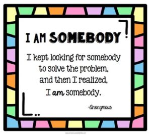 I AM SOMEBODY – Broad Rock Baptist Church